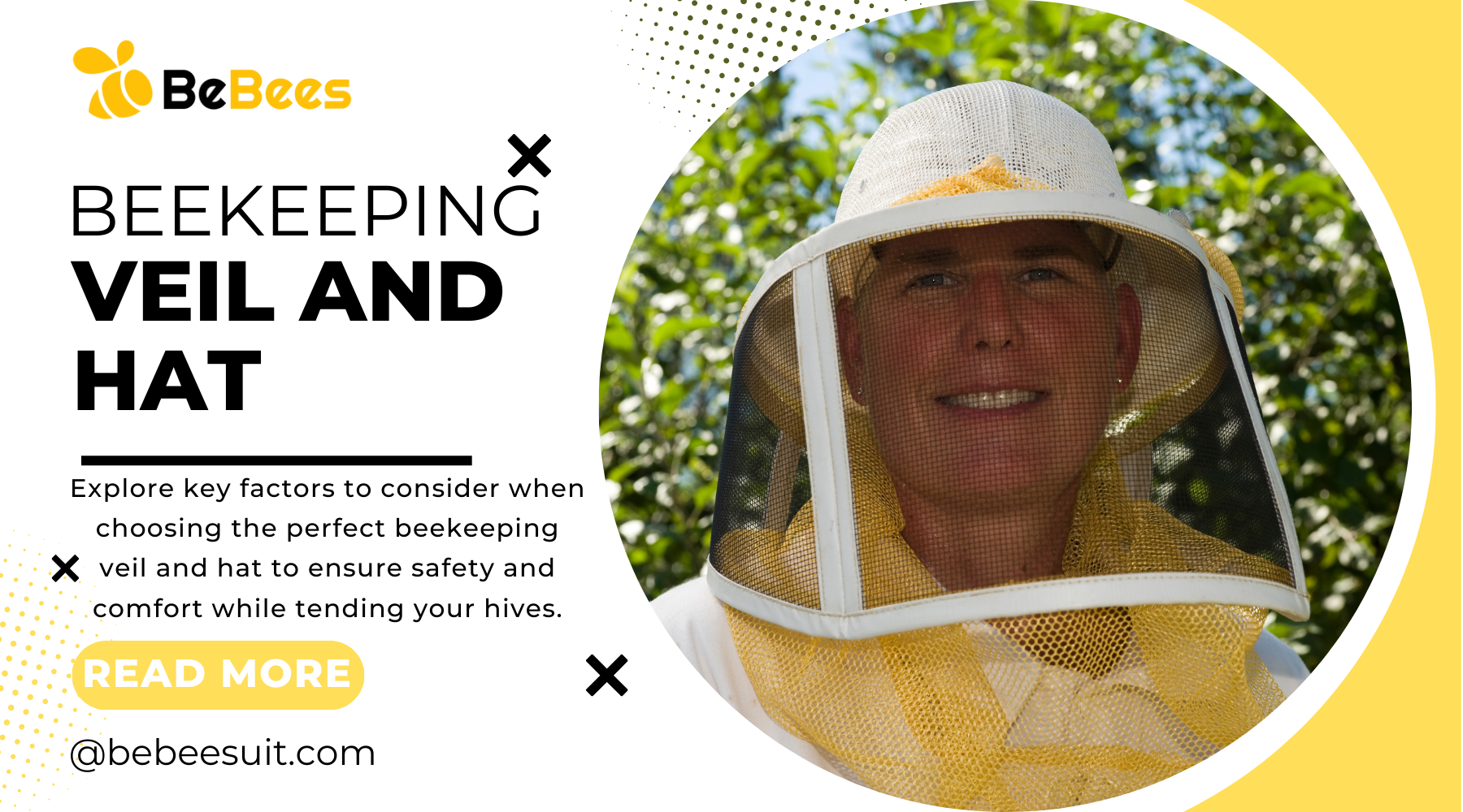 How to Choose the Right Beekeeping Veil and Hat: Factors to Consider ...