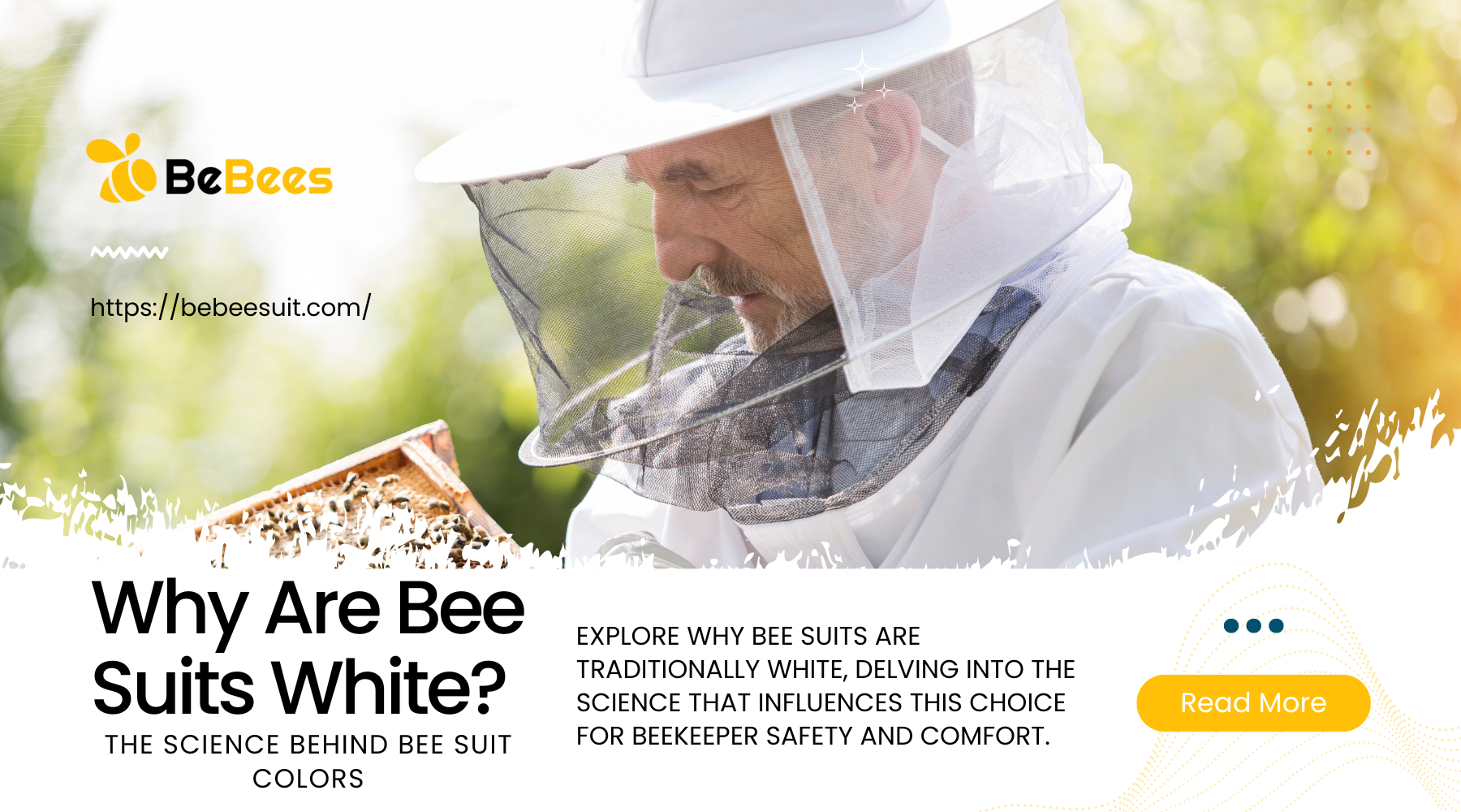 The Science Behind Bee Suit Colors: Why Are Bee Suits White? – BeBees