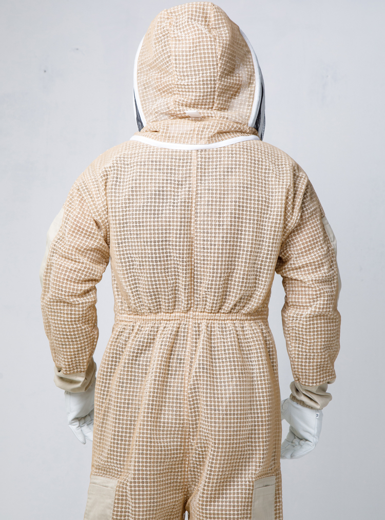 Apiarist's TripleGuard Coverall with Matching Color Veil & Gloves – BeBees