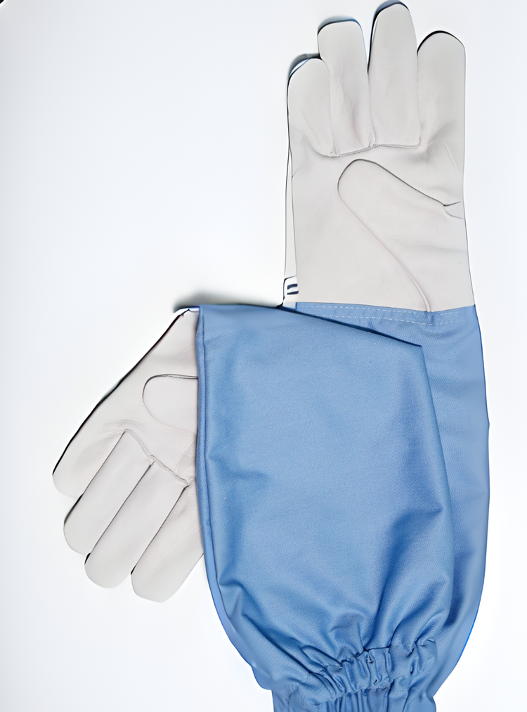 BeeGuard Spectrum: 5-Pack Cotton Goatskin Beekeeping Gloves – BeBees