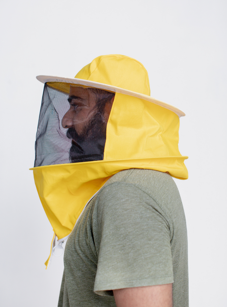 Yellow HoneyGuard Beekeeping Veil – BeBees