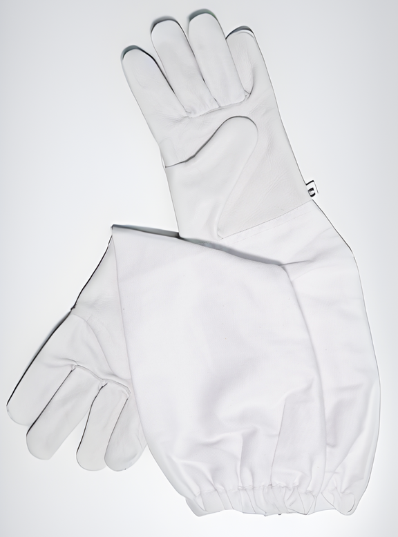 BeeGuard Spectrum: 5-Pack Cotton Goatskin Beekeeping Gloves – BeBees
