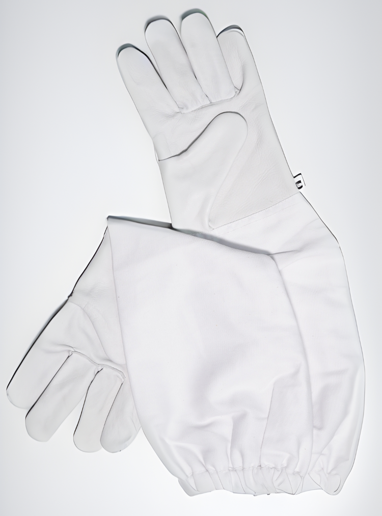 BeeGuard Spectrum: 5-Pack Cotton Goatskin Beekeeping Gloves – BeBees