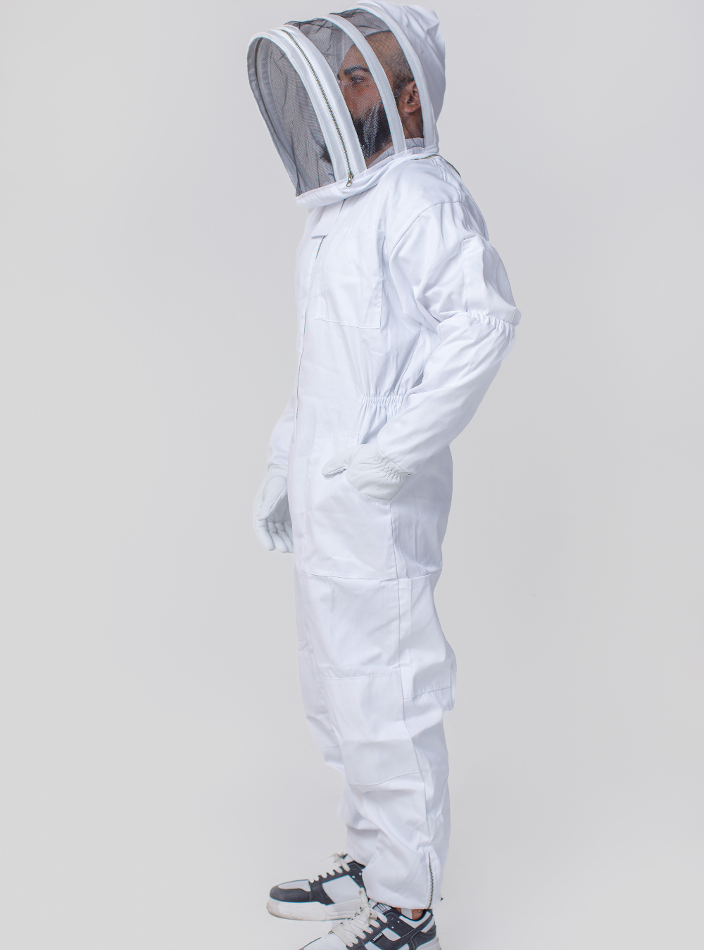 WhiteGuard Fencing Beekeeper Suit – BeBees