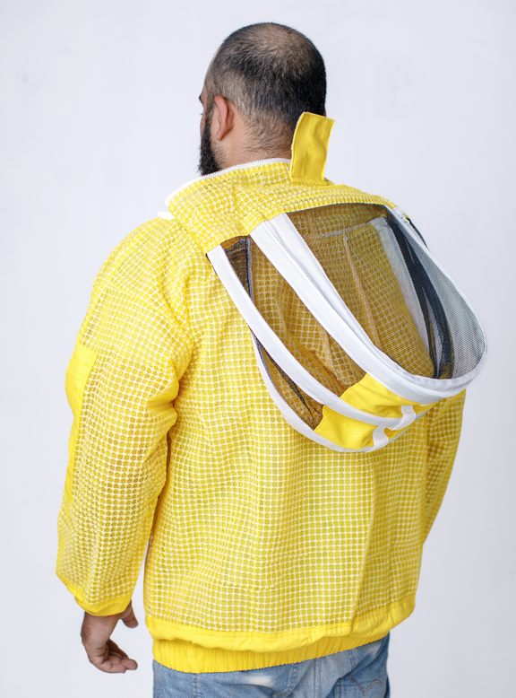 Yellow Beekeeping Ventilated Jacket – BeBees